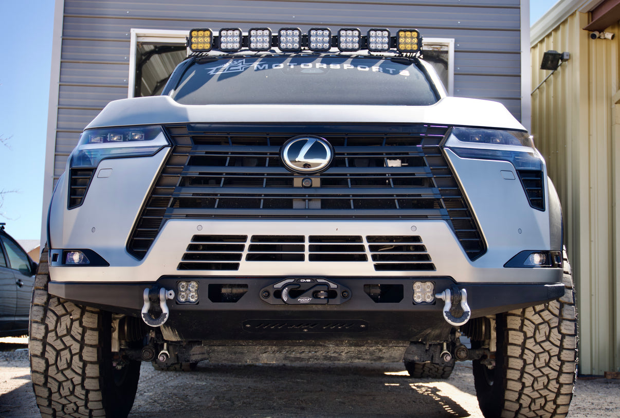 GX550 LOW CUT FRONT WINCH BUMPER. – jwoffroad